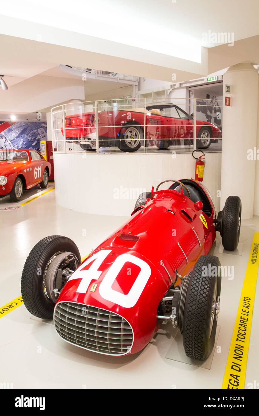 Ferrari Museum, Modena, Emilia Romagna, Italy Stock Photo - Alamy