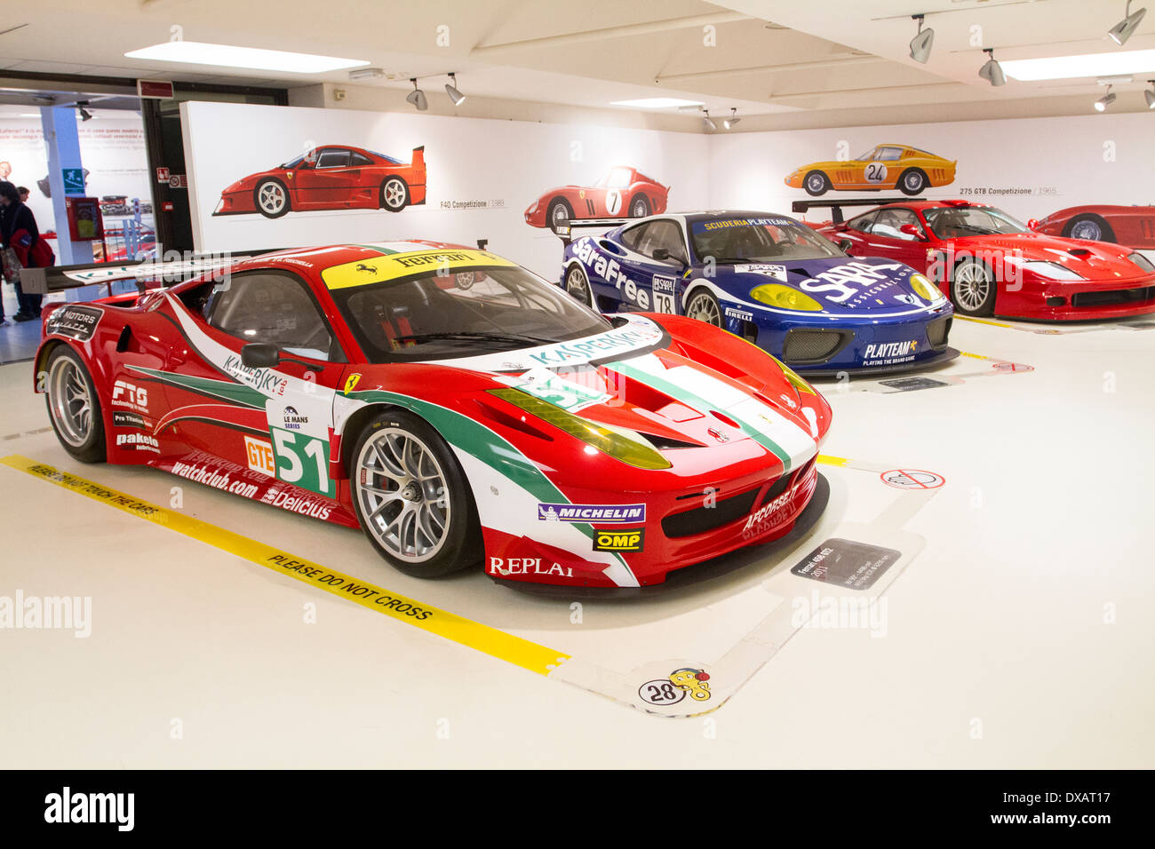 Ferrari Museum, Modena, Emilia Romagna, Italy Stock Photo - Alamy