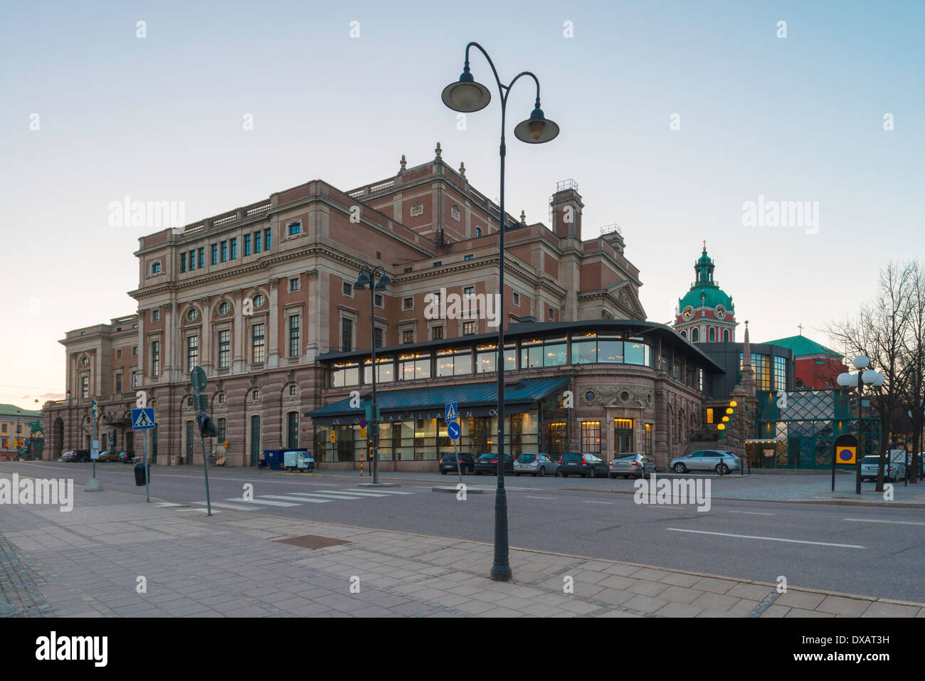 The Royal Swedish Opera ("Kungliga Operan") house, a landmark in ...