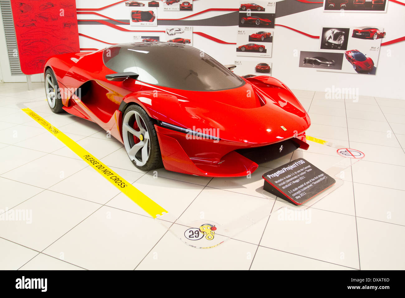 Ferrari Museum, Modena, Emilia Romagna, Italy Stock Photo - Alamy
