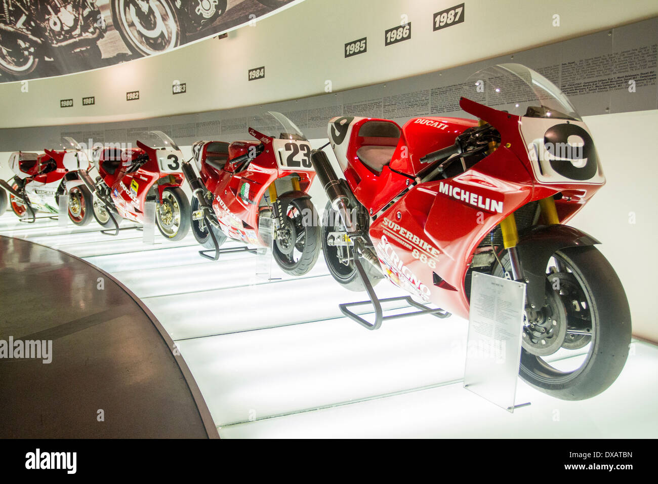 Ducati Museum, Bologna, Emilia Romagna, Italy Stock Photo - Alamy