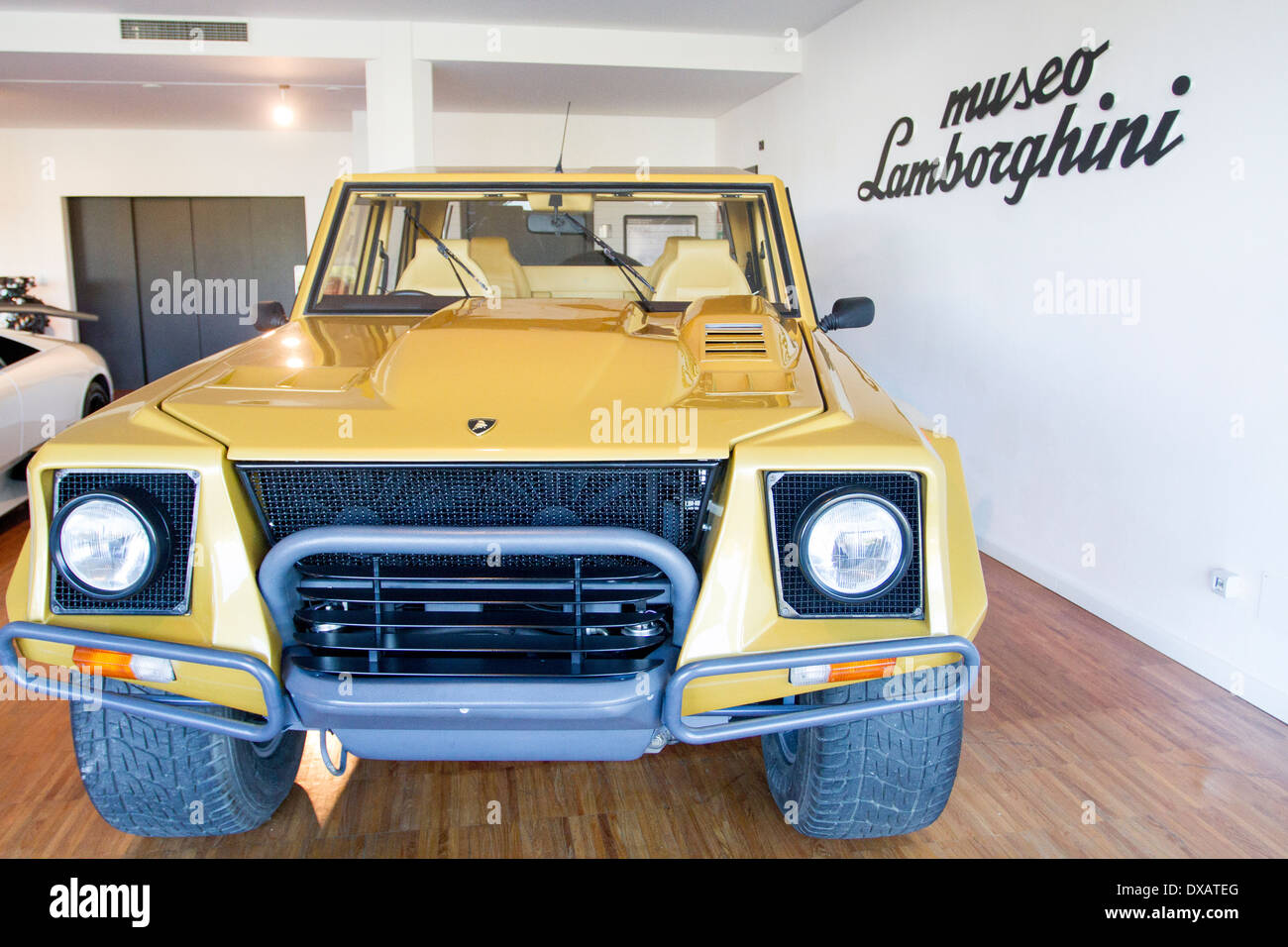 Lamborghini Museum, Bologna, Emilia Romagna, Italy Stock Photo - Alamy