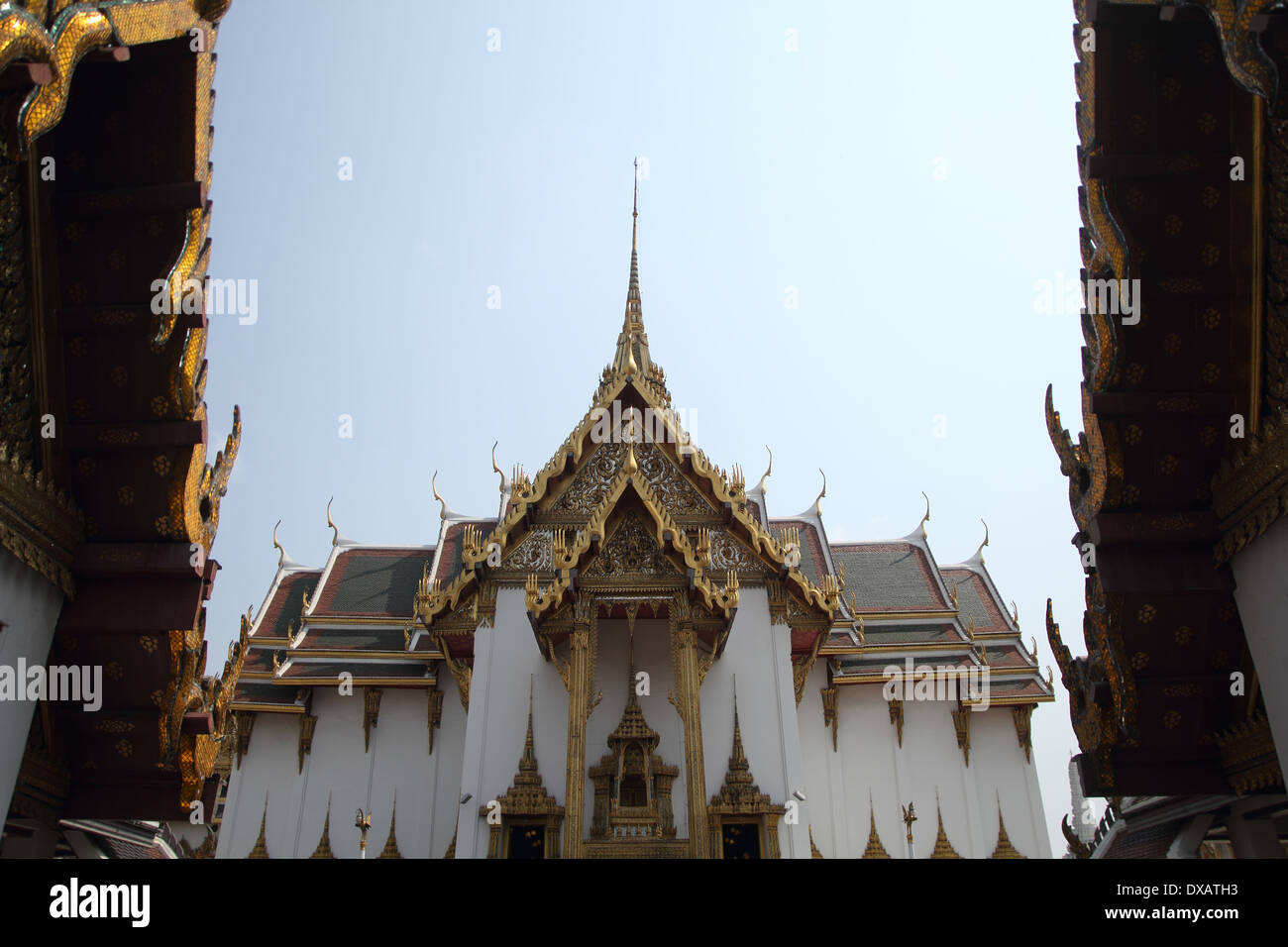 The Grand Palace, Wat Phra Kaew, Temple of the Emerald Buddha in Bangkok Stock Photo - Alamy