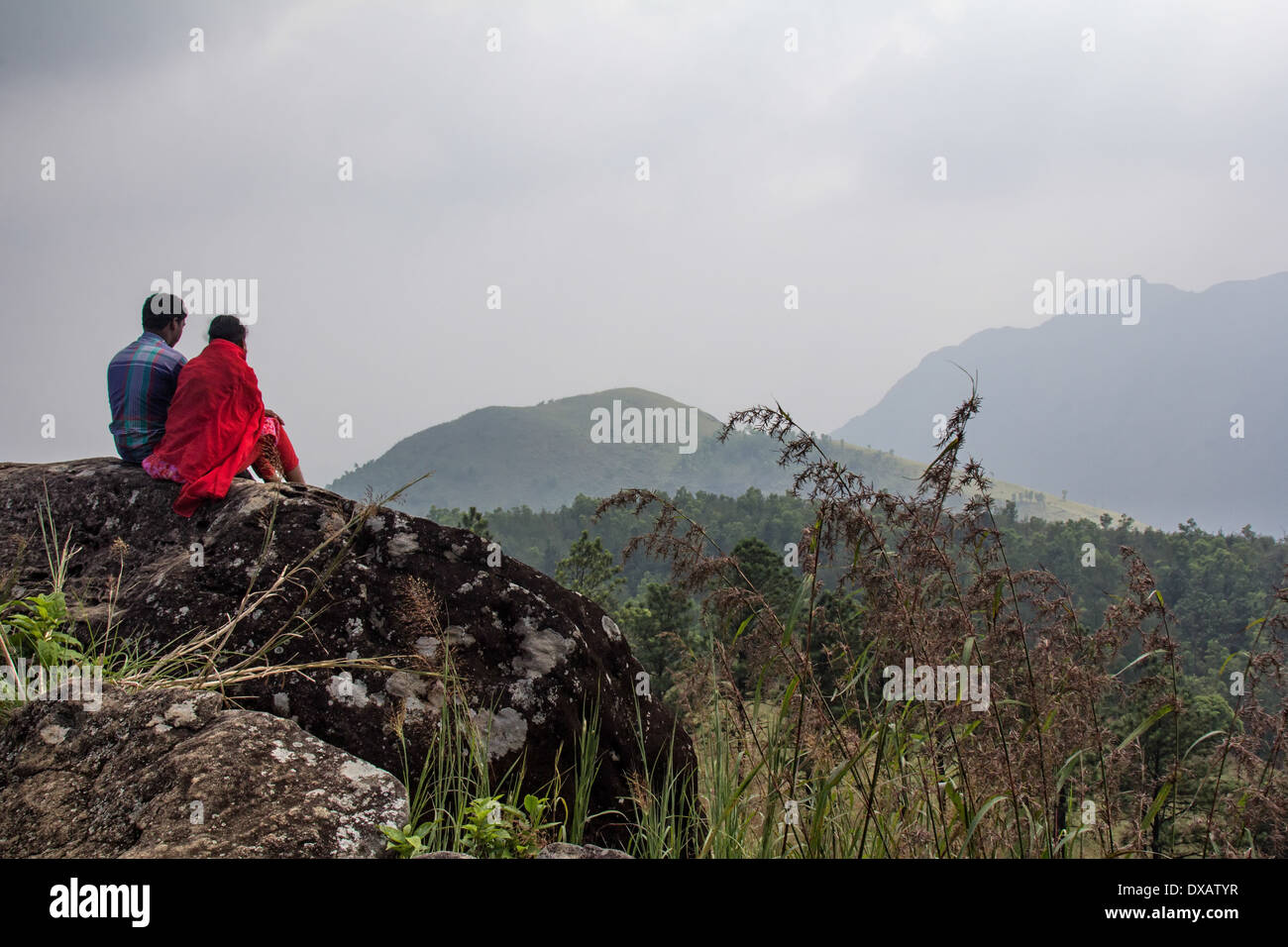 India ponmudi peak hi-res stock photography and images - Alamy