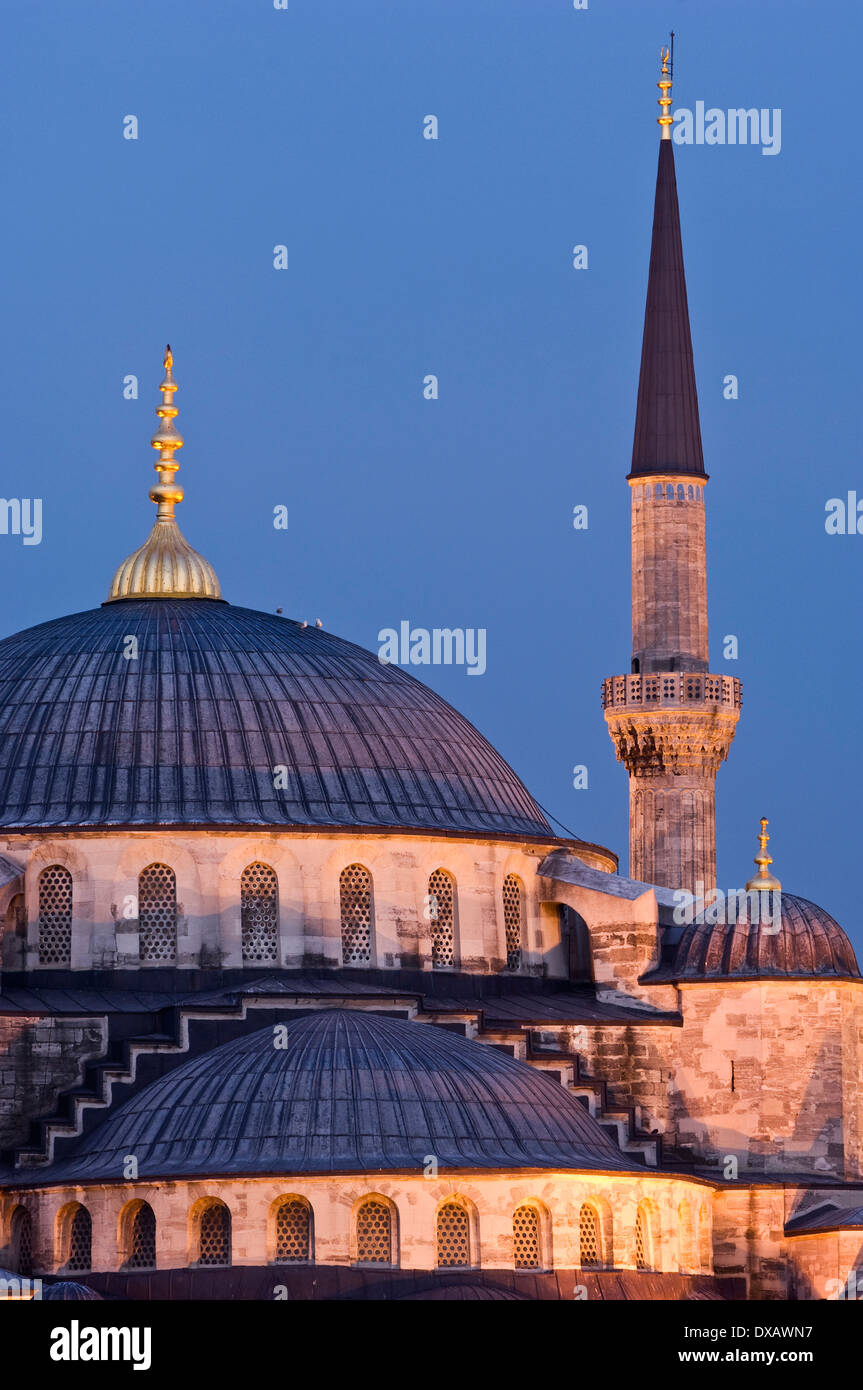 The Blue Mosque at night,Istanbul, Turkey Stock Photo - Alamy