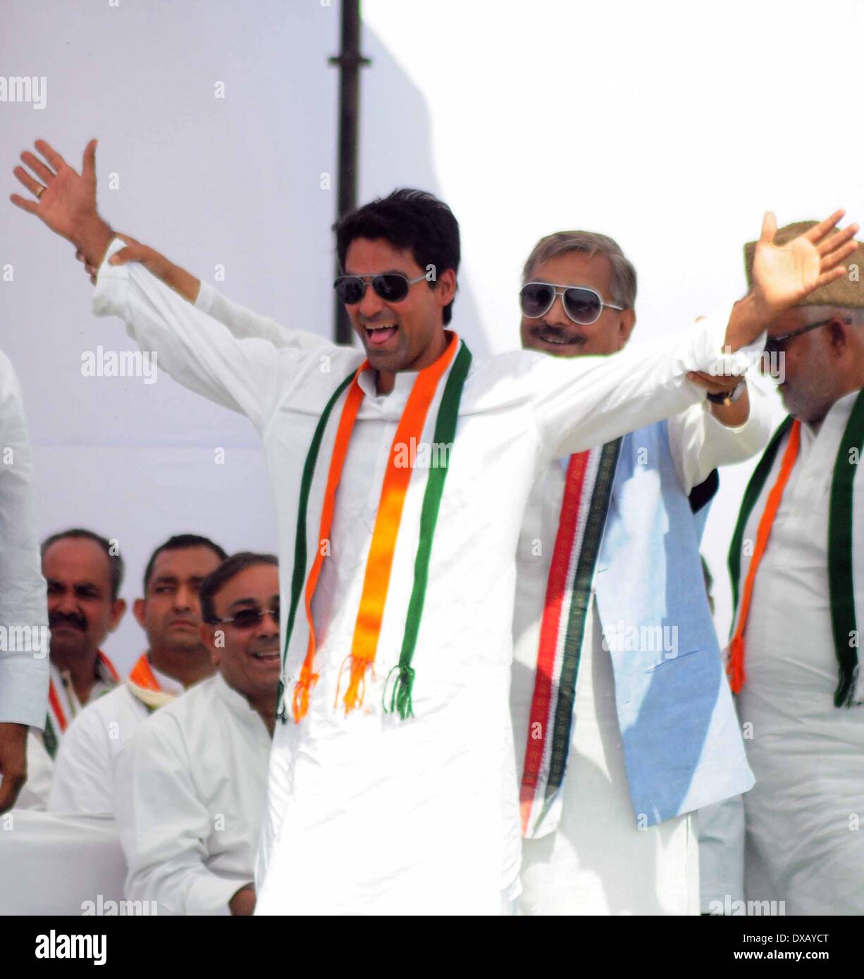 Senior leader of the indian national congress hi-res stock photography ...