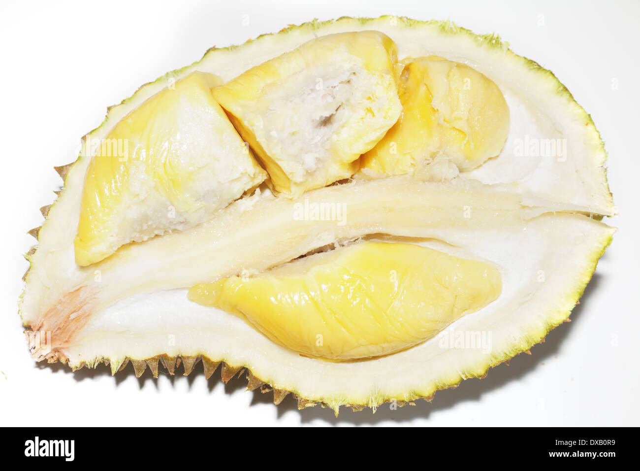 Open durian hi-res stock photography and images - Alamy