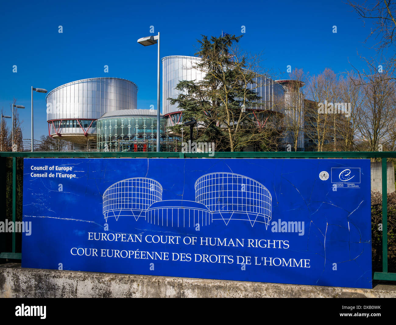 Strasbourg, European Court of Human Rights building, Cour Européenne ...