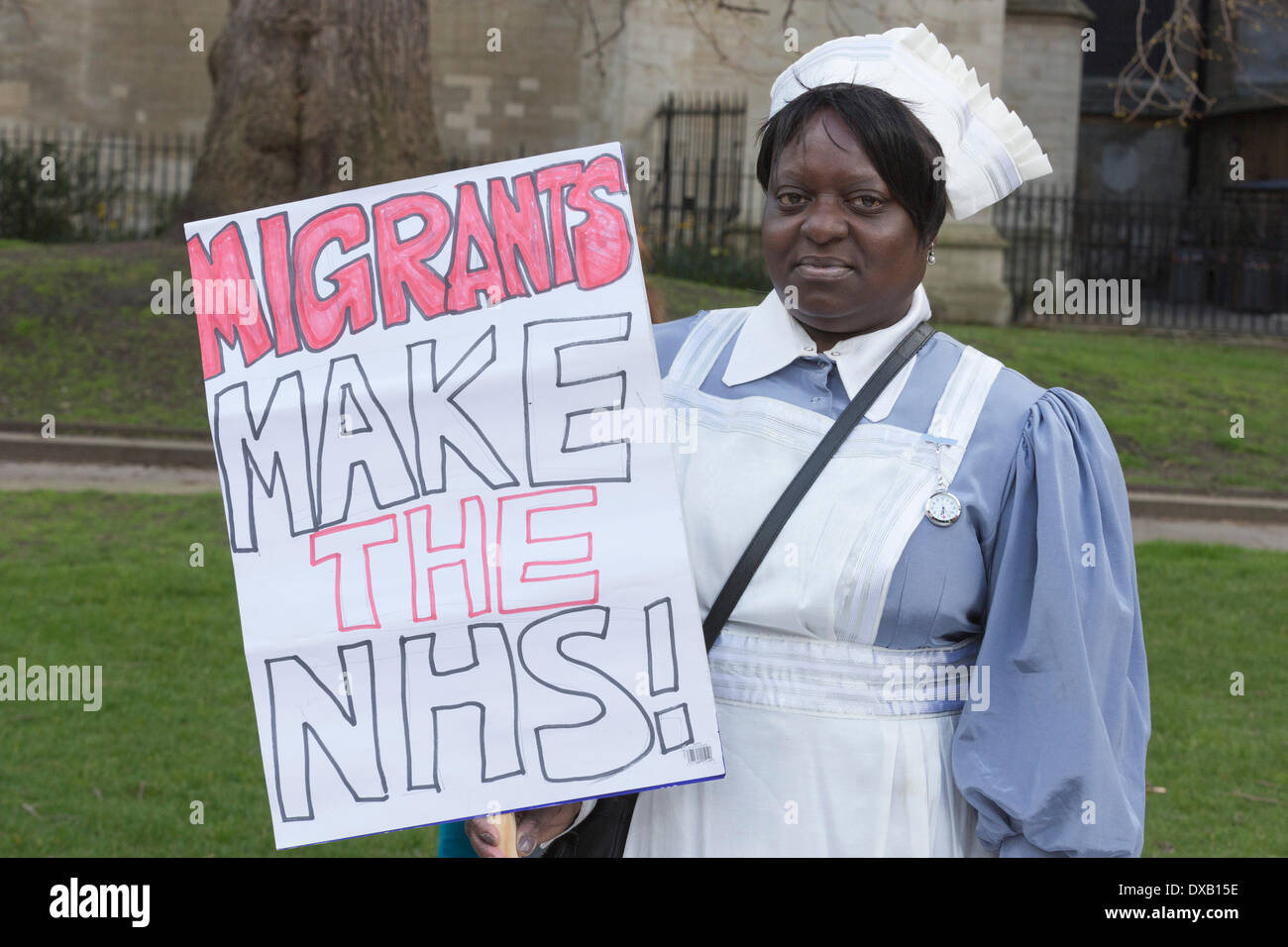 Nhs racism demo hi-res stock photography and images - Alamy