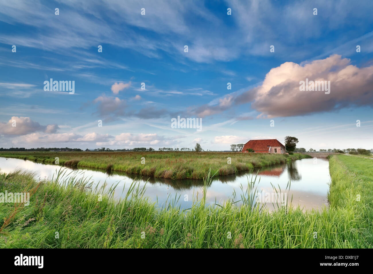 Blue sky netherlands hi-res stock photography and images - Alamy