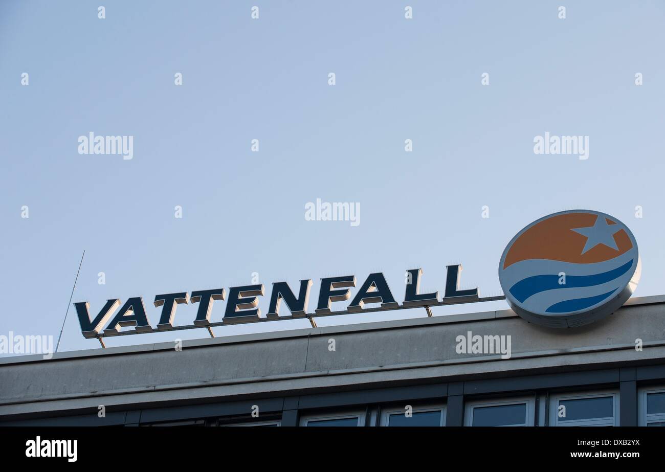 Berlin, Germany. 09th Mar, 2014. The logo and writing of the Swedish ...