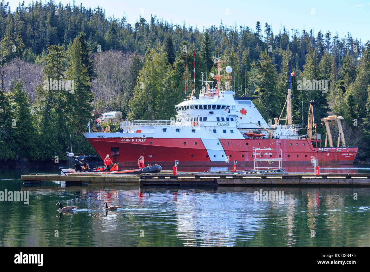 Canadian coast guard vessel hi-res stock photography and images - Alamy