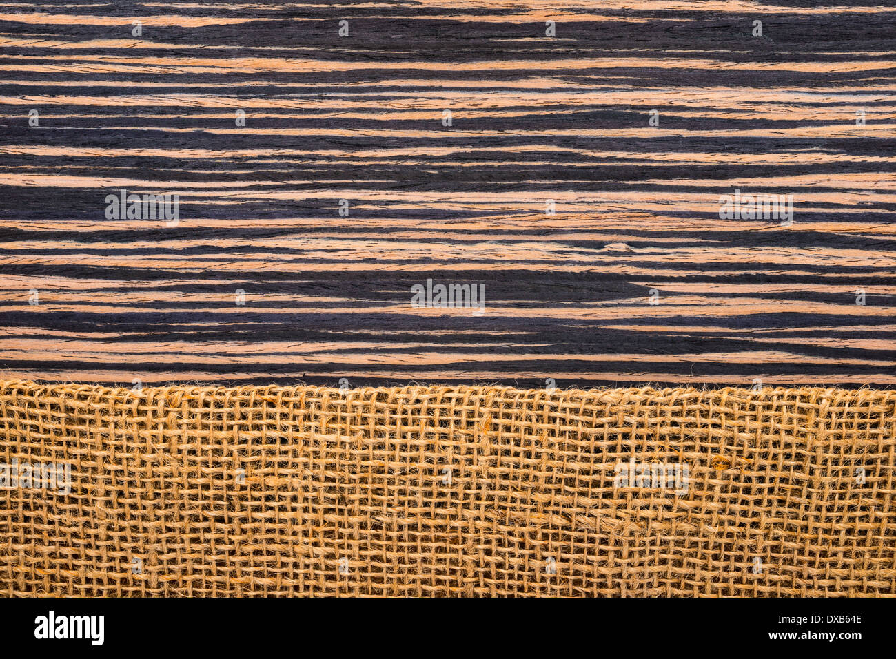 Vintage grain sack texture hi-res stock photography and images - Alamy