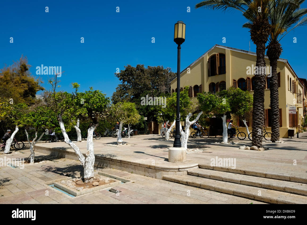 Courtyard of Suzanne Dellal Centre for Dance and Theatre in Neve Tzedek ...