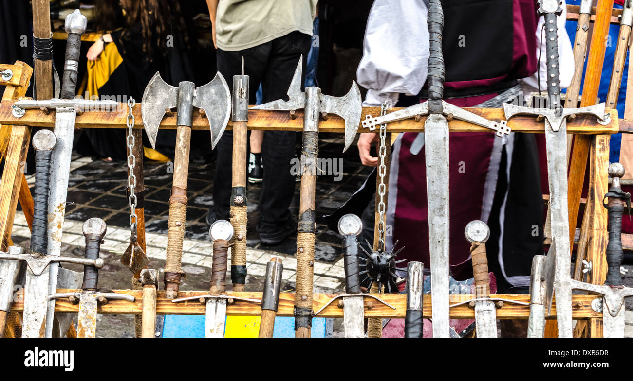 Sword swords weapon weapons hi-res stock photography and images - Alamy