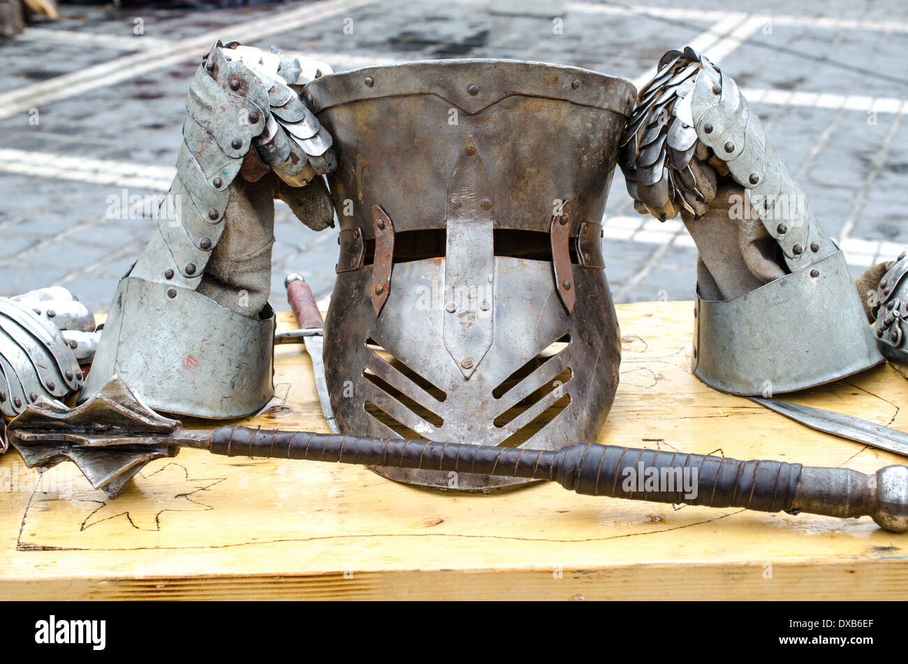 War weapons armor weapon hi-res stock photography and images - Alamy