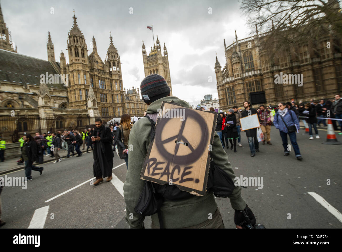 March against racism and fascism on United Nations International Anti ...