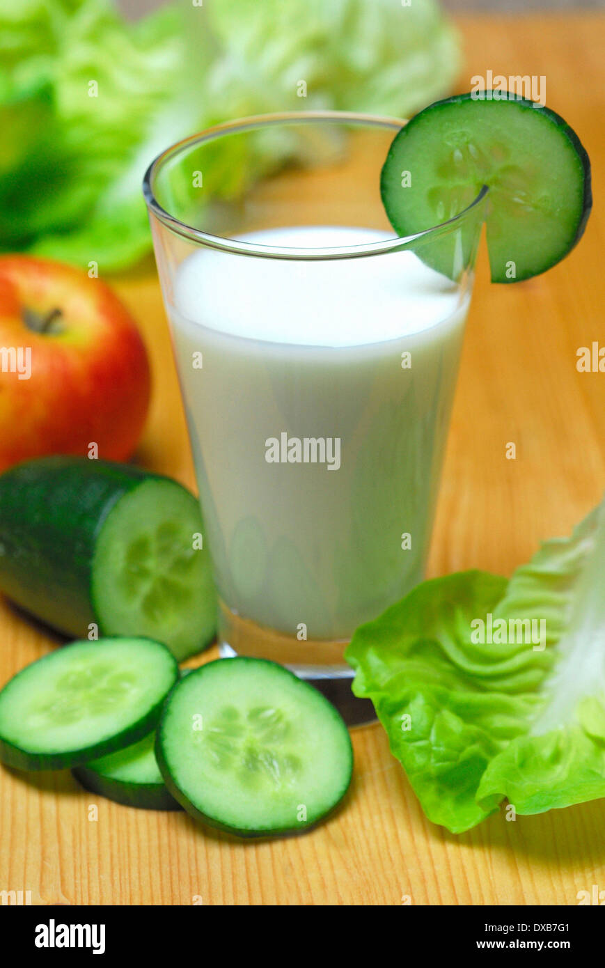 Cucumber buttermilk drink hi-res stock photography and images - Alamy