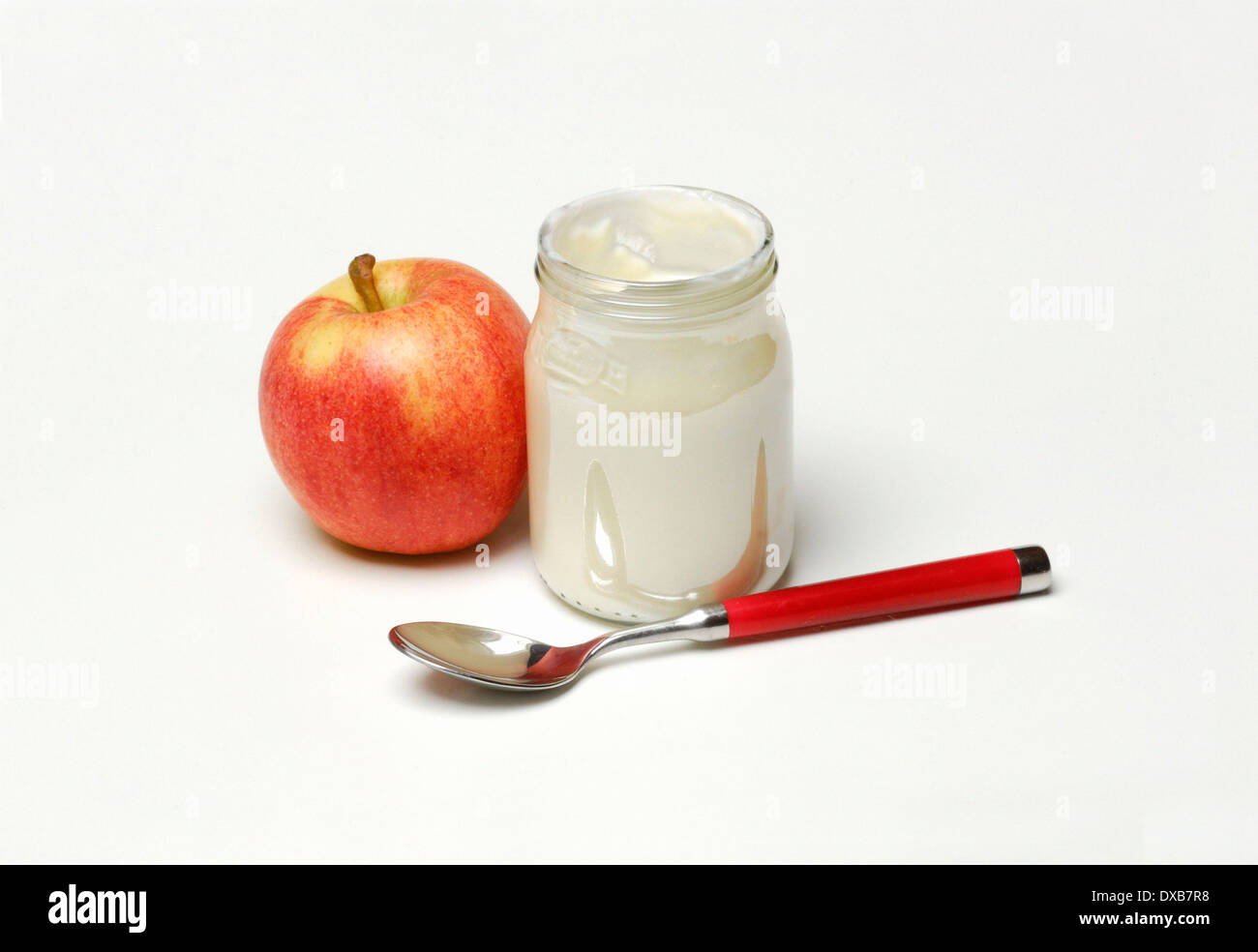 Yoghurt apple hi-res stock photography and images - Alamy