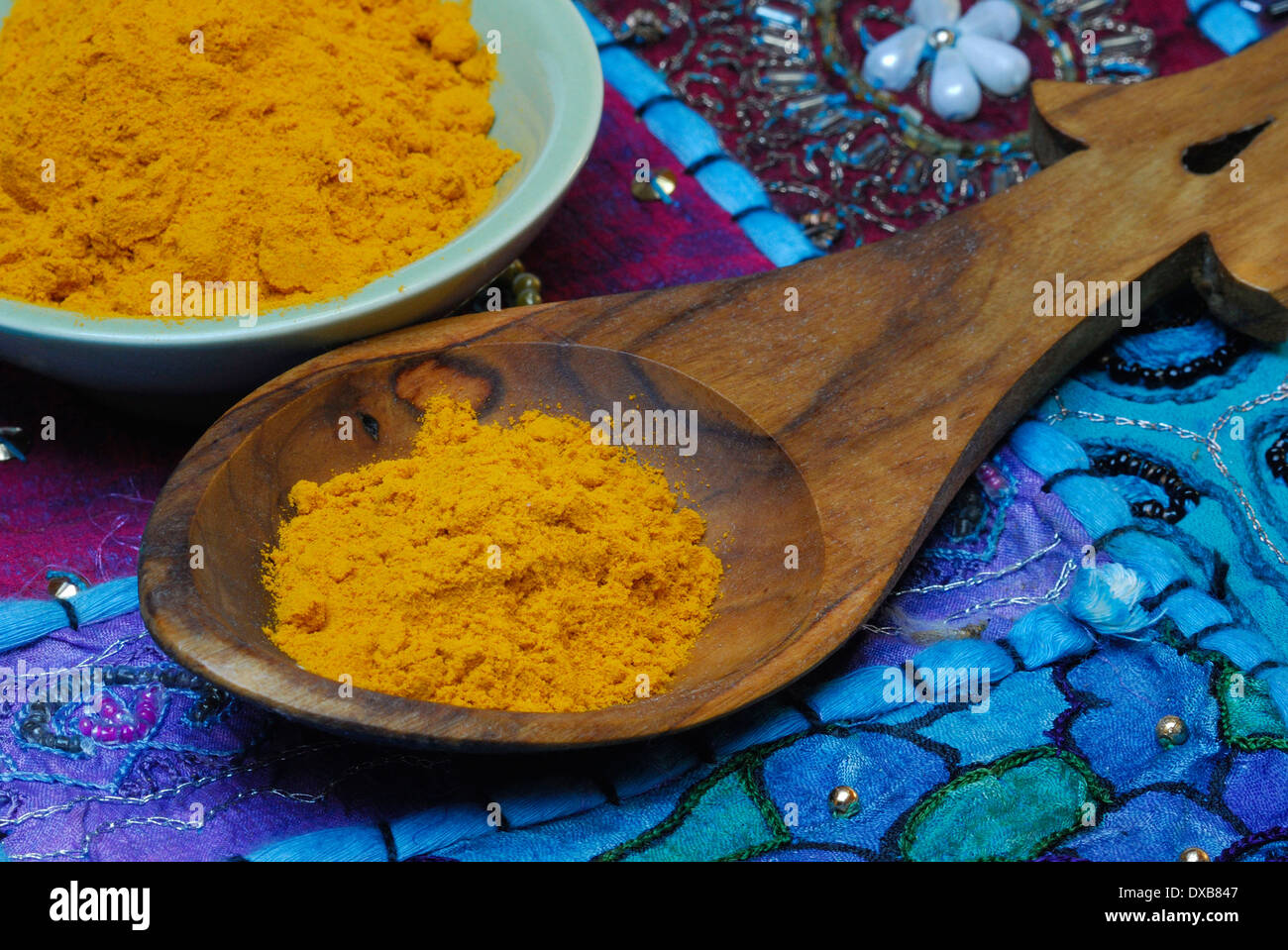 Turmeric powder hi-res stock photography and images - Alamy