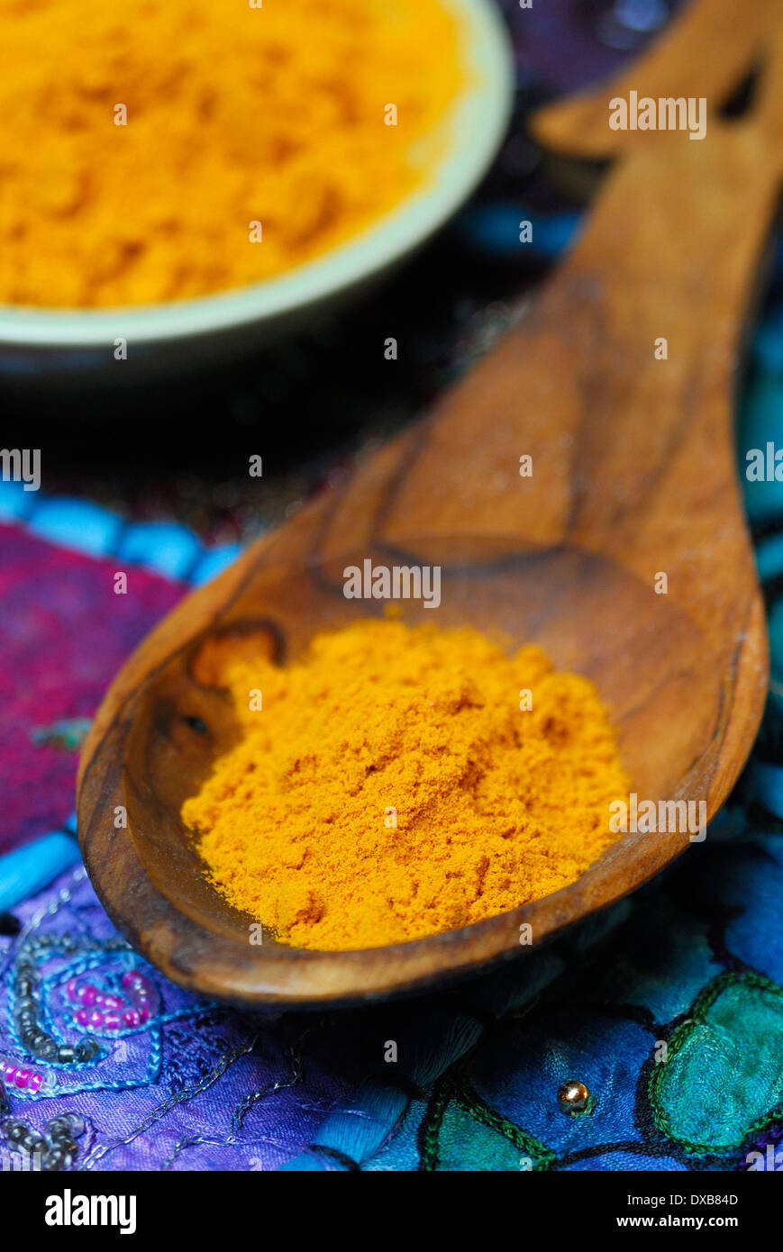 Turmeric powder hi-res stock photography and images - Alamy