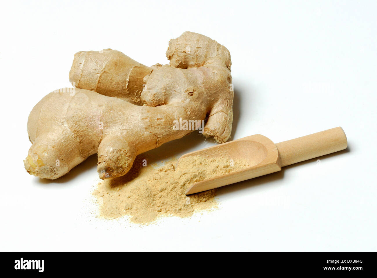 Common ginger root and powder hi-res stock photography and images - Alamy