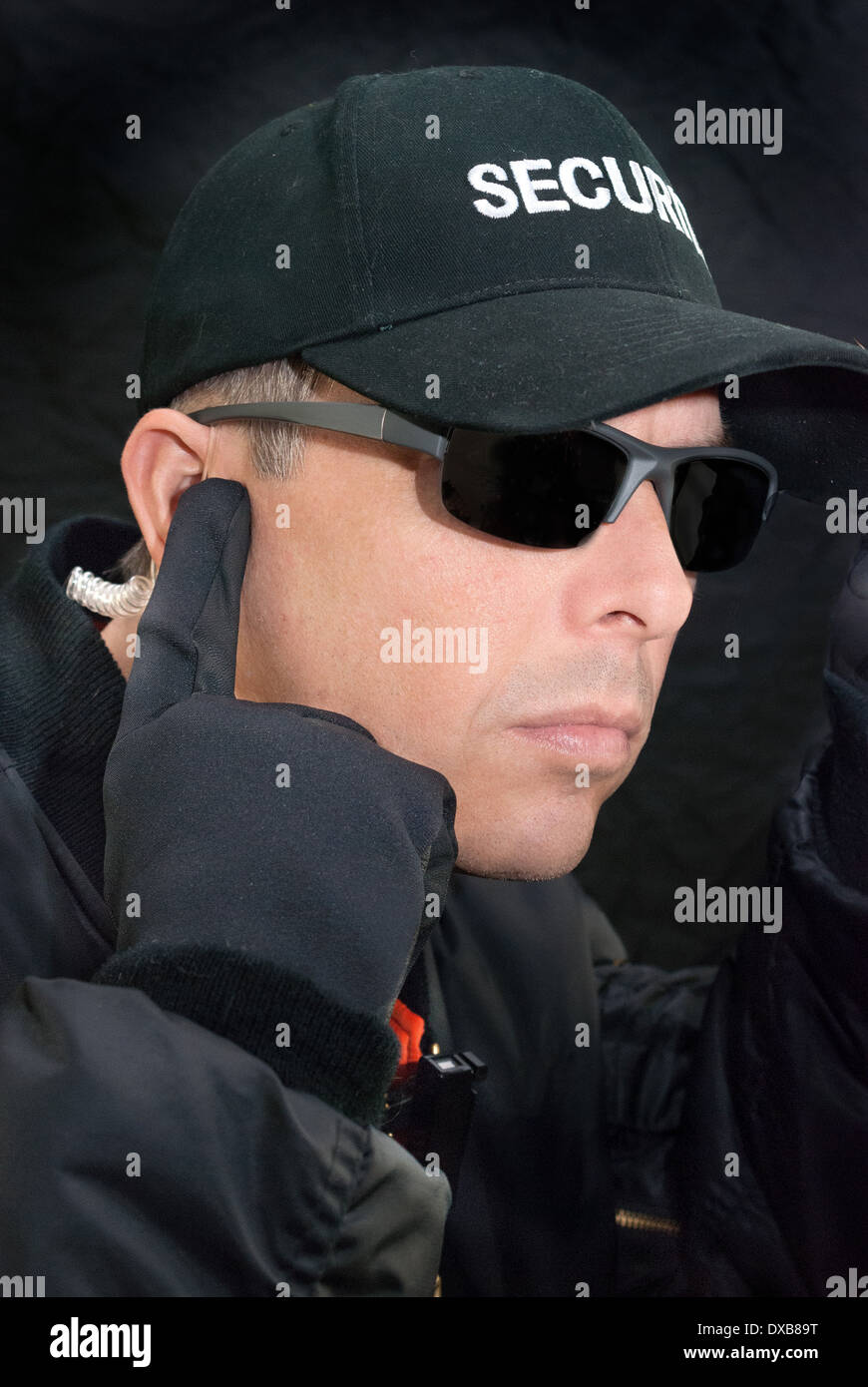 Close protection officer hi-res stock photography and images - Alamy