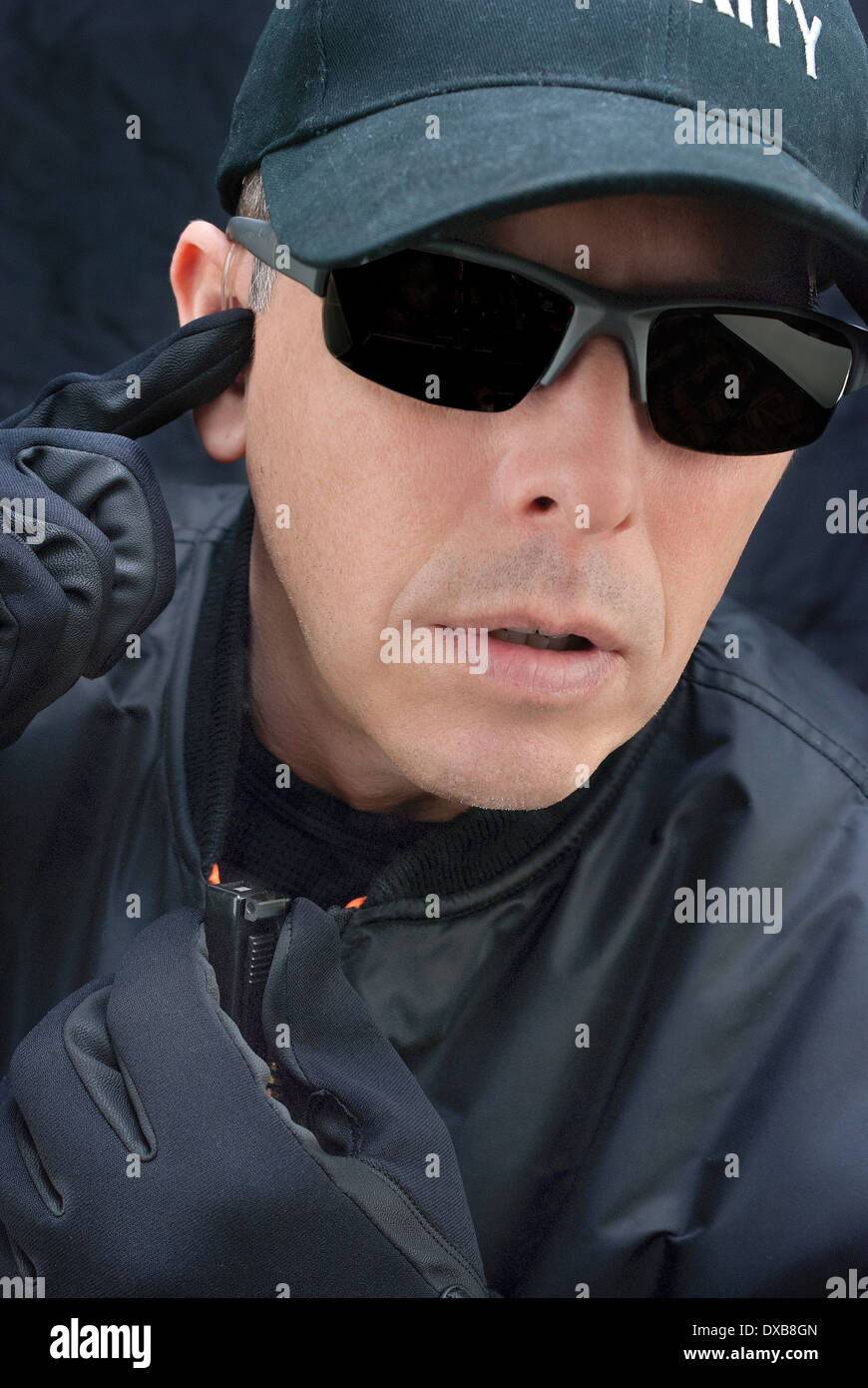 Close protection officer hi-res stock photography and images - Alamy