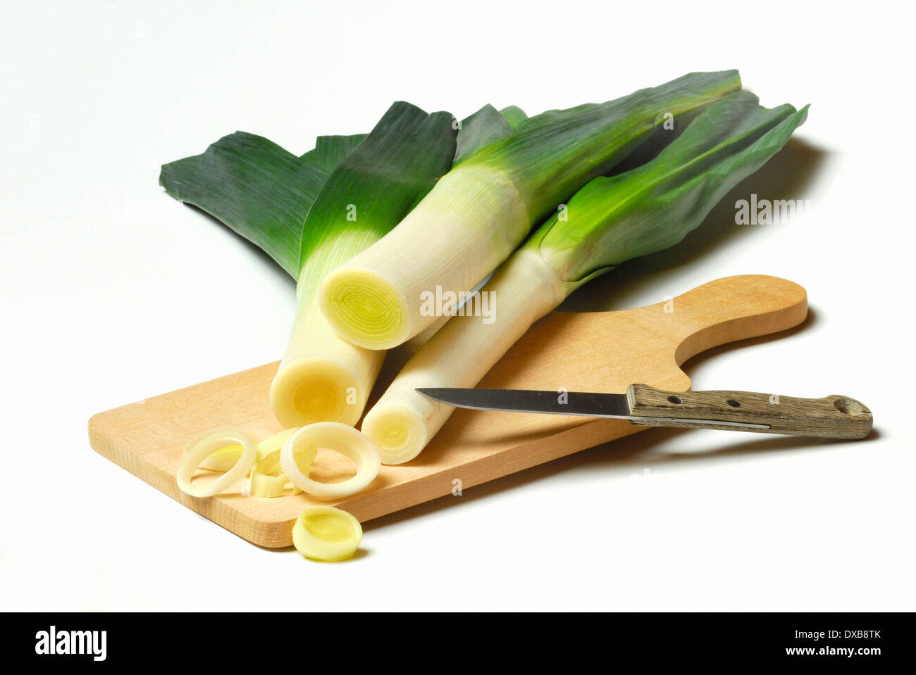 Cut leeks hi-res stock photography and images - Alamy