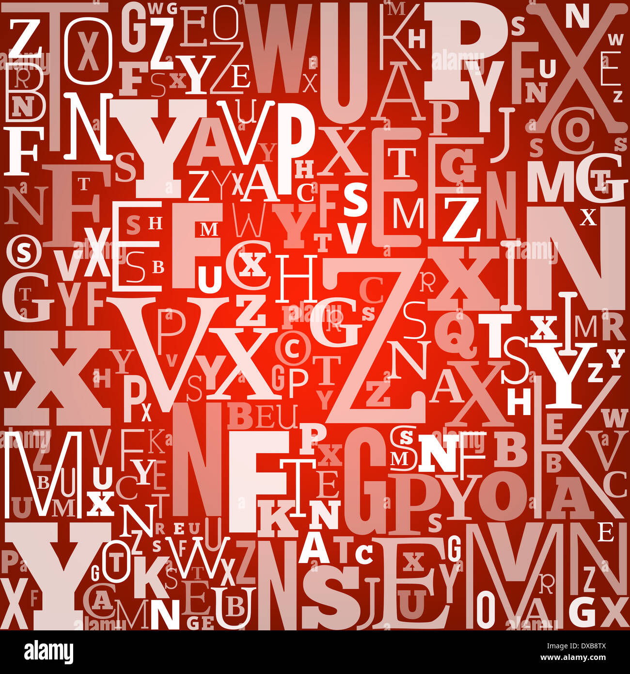Vector Alphabet Background Stock Photo - Alamy