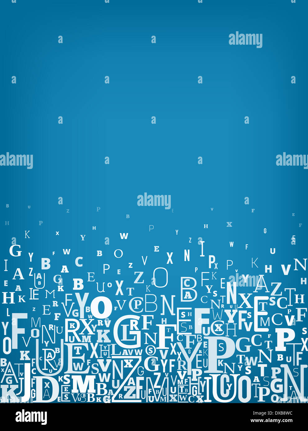 Vector Alphabet Background Stock Photo - Alamy