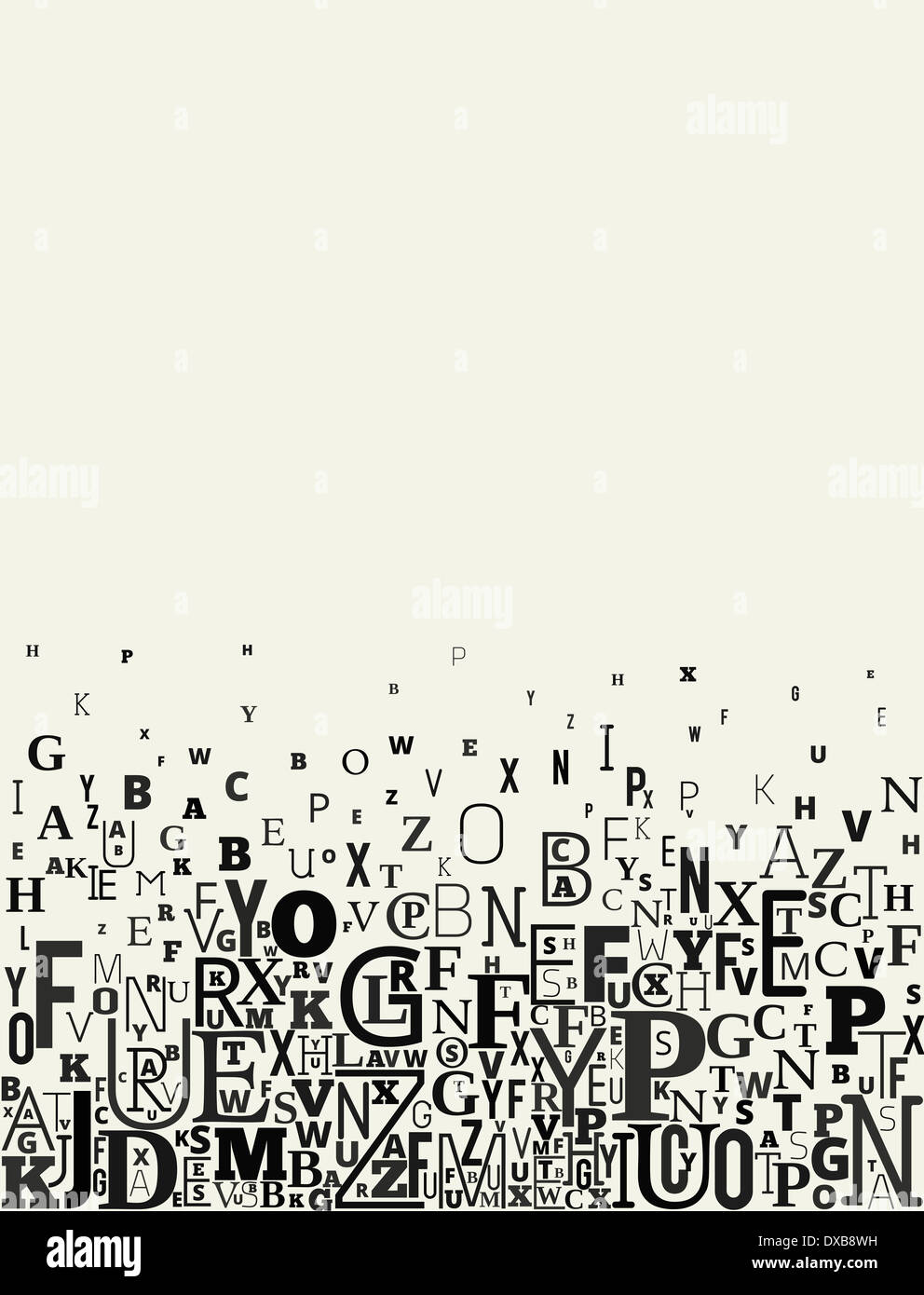 Vector Alphabet Background Stock Photo - Alamy