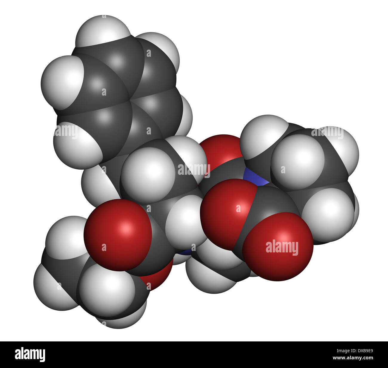 Enalapril high blood pressure drug molecule. Angiotensin Converting ...