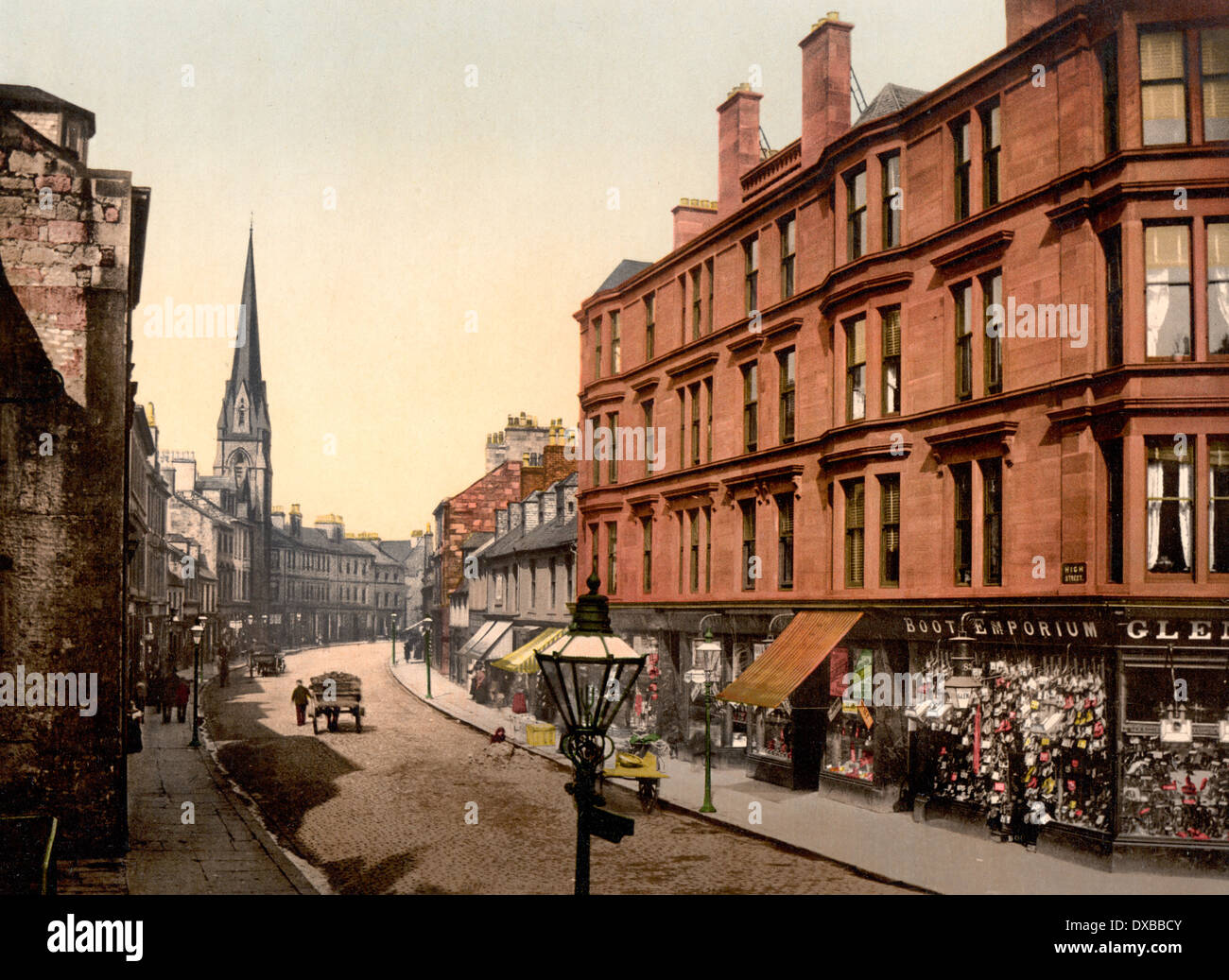 Scottish street hi-res stock photography and images - Alamy