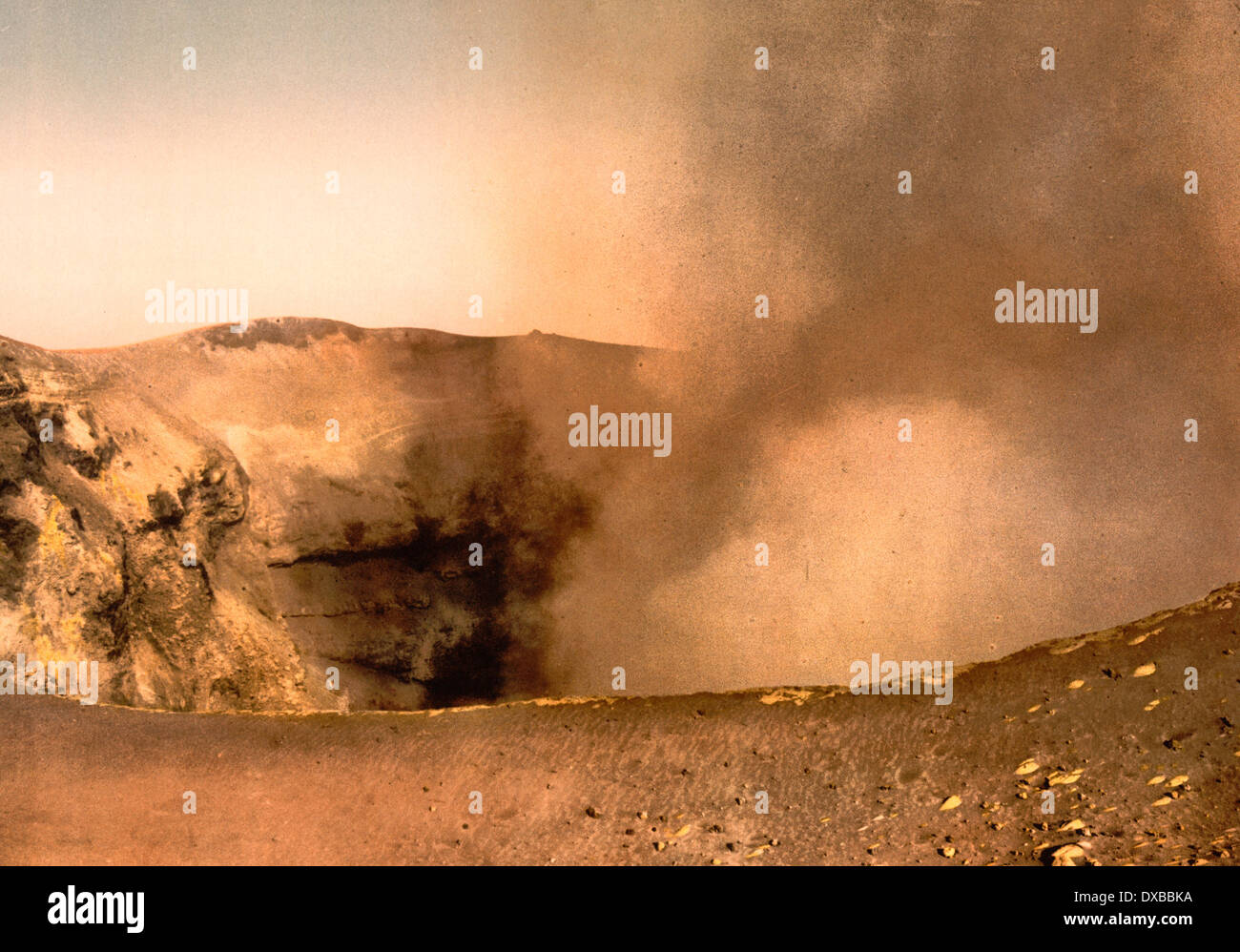 Mount vesuvius volcano volcano hi-res stock photography and images - Alamy