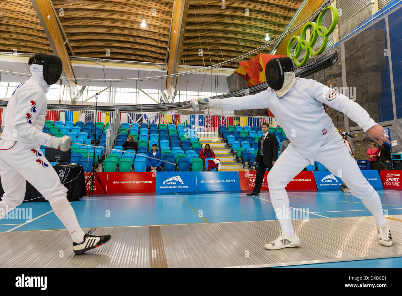 Vancouver Men's 2014 Grand Prix of Epee at Richmond Olympic Oval ...
