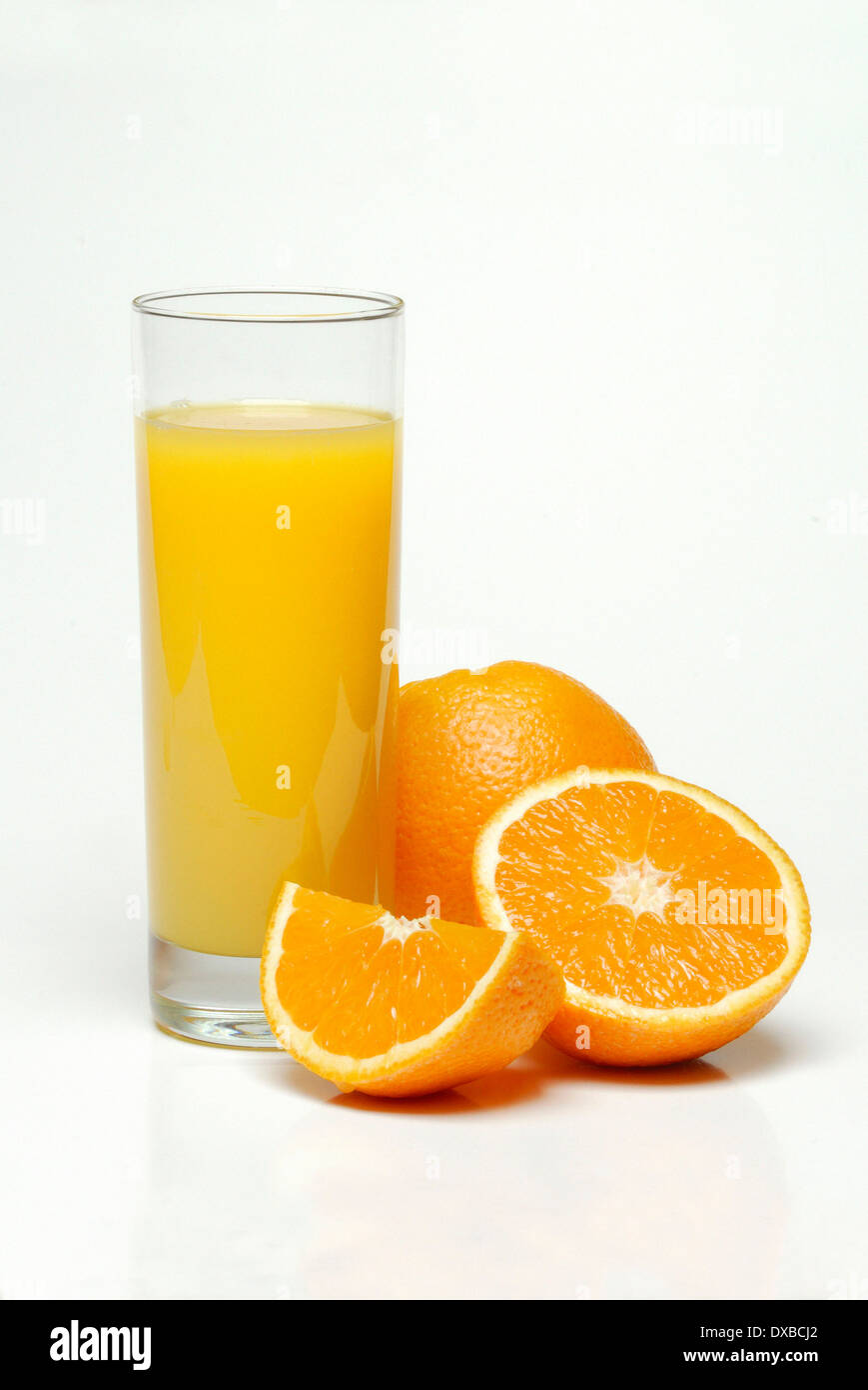 Glass orange juice tree hi-res stock photography and images - Alamy
