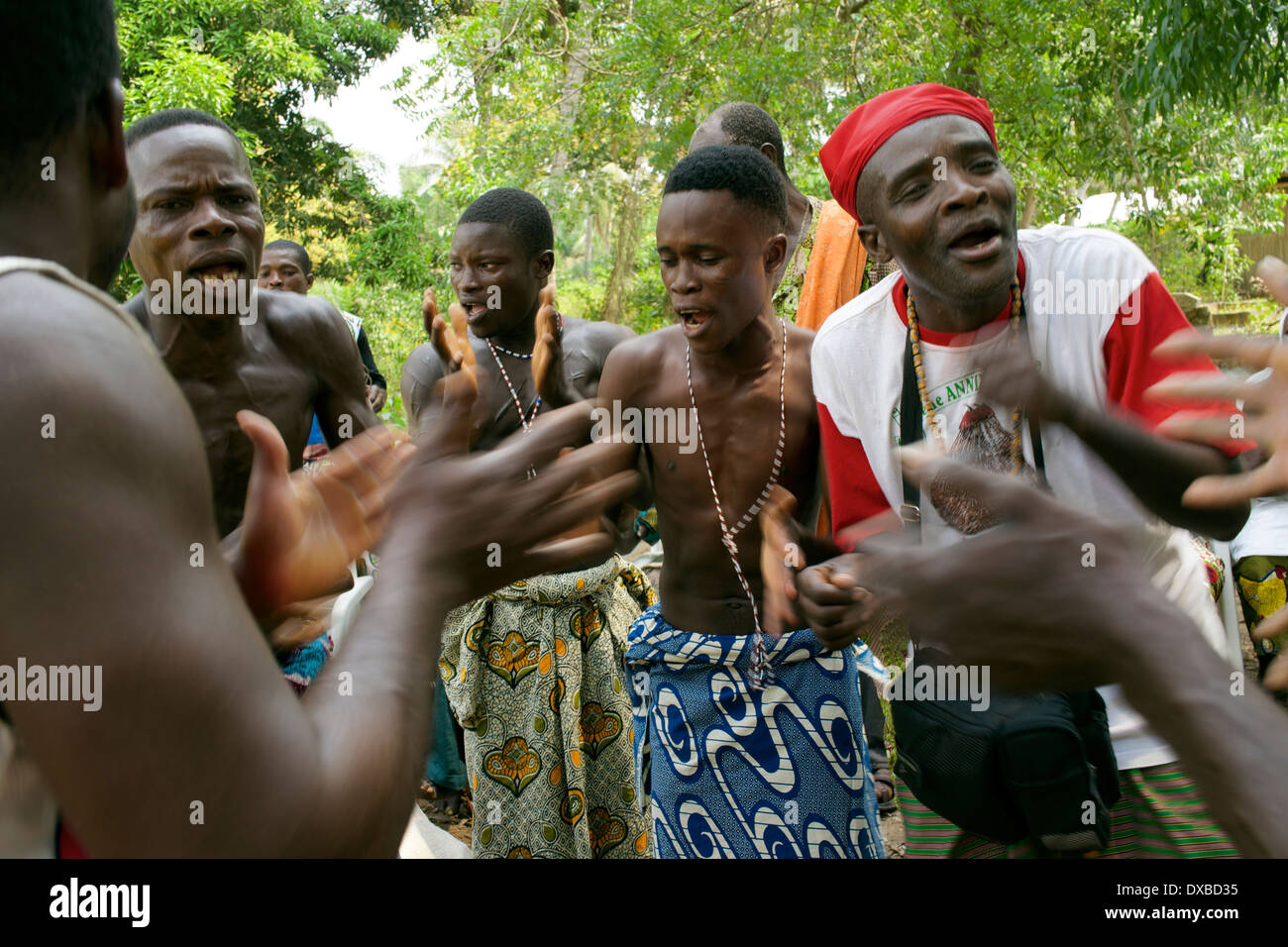 Annual Voodoo Festival in Ouida, Benin Stock Photo - Alamy