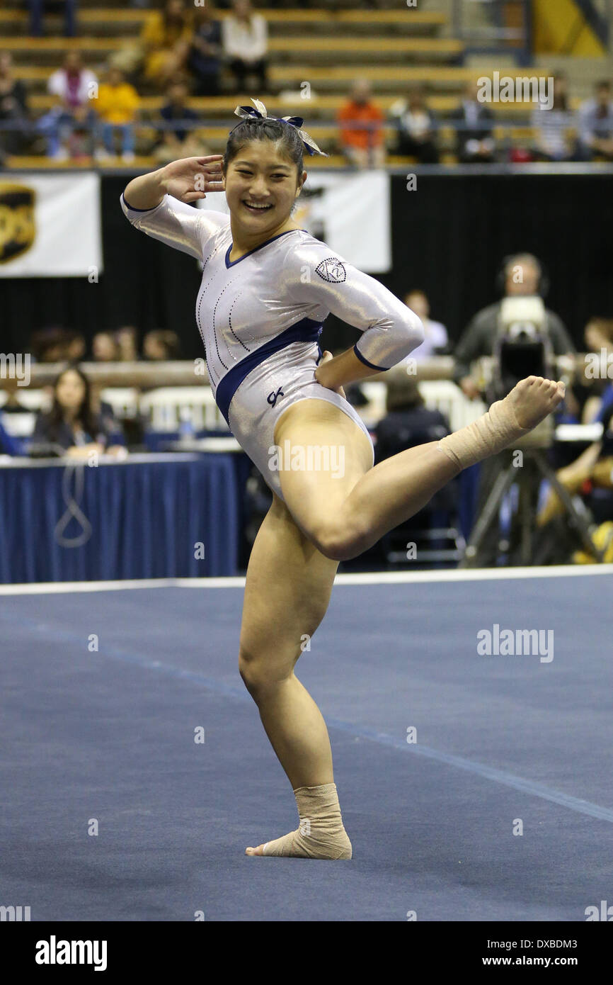 2014 golden bears gymnastics hi-res stock photography and images - Alamy