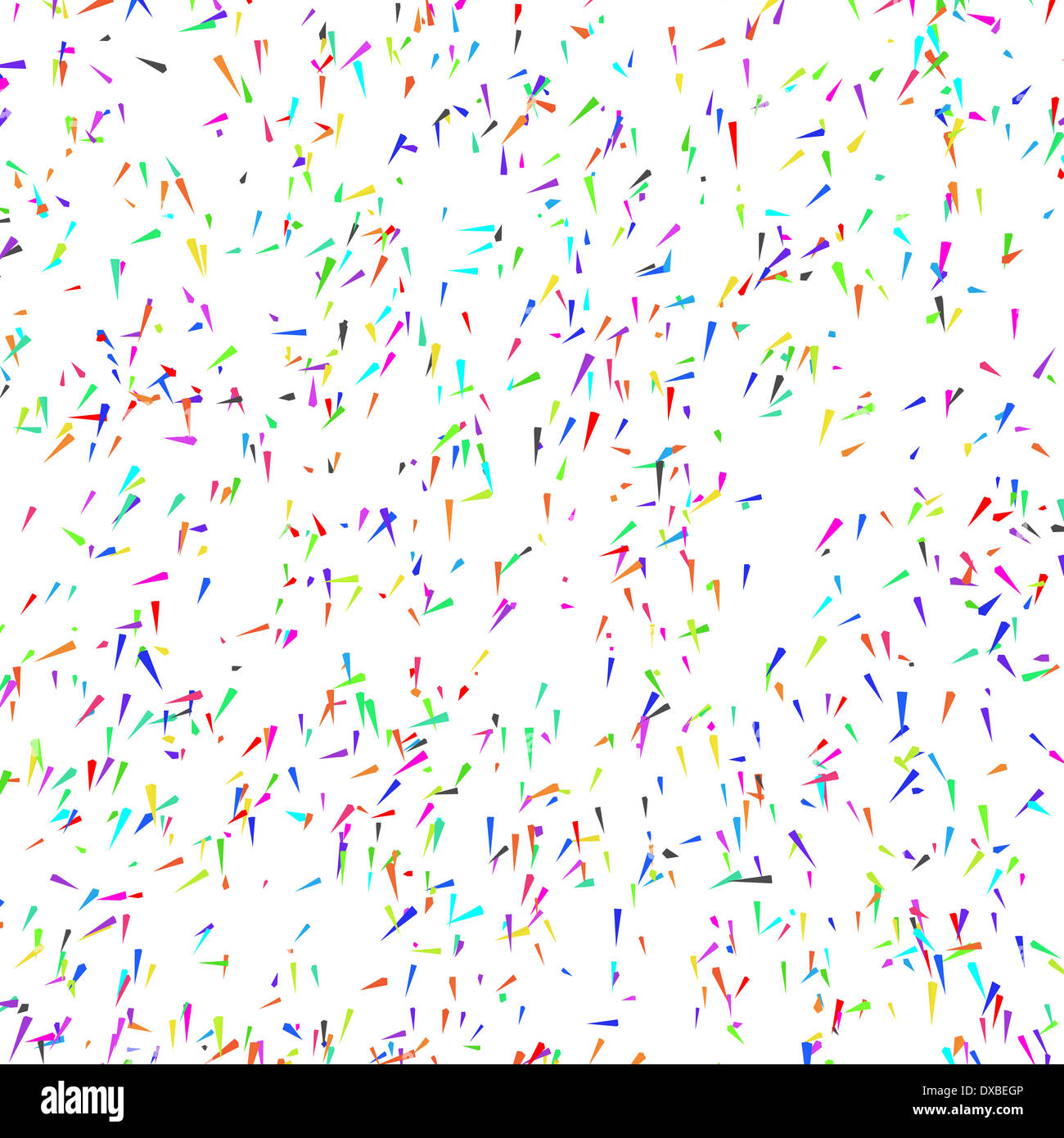 Texture from multi-colored triangles. The isolated background Stock ...