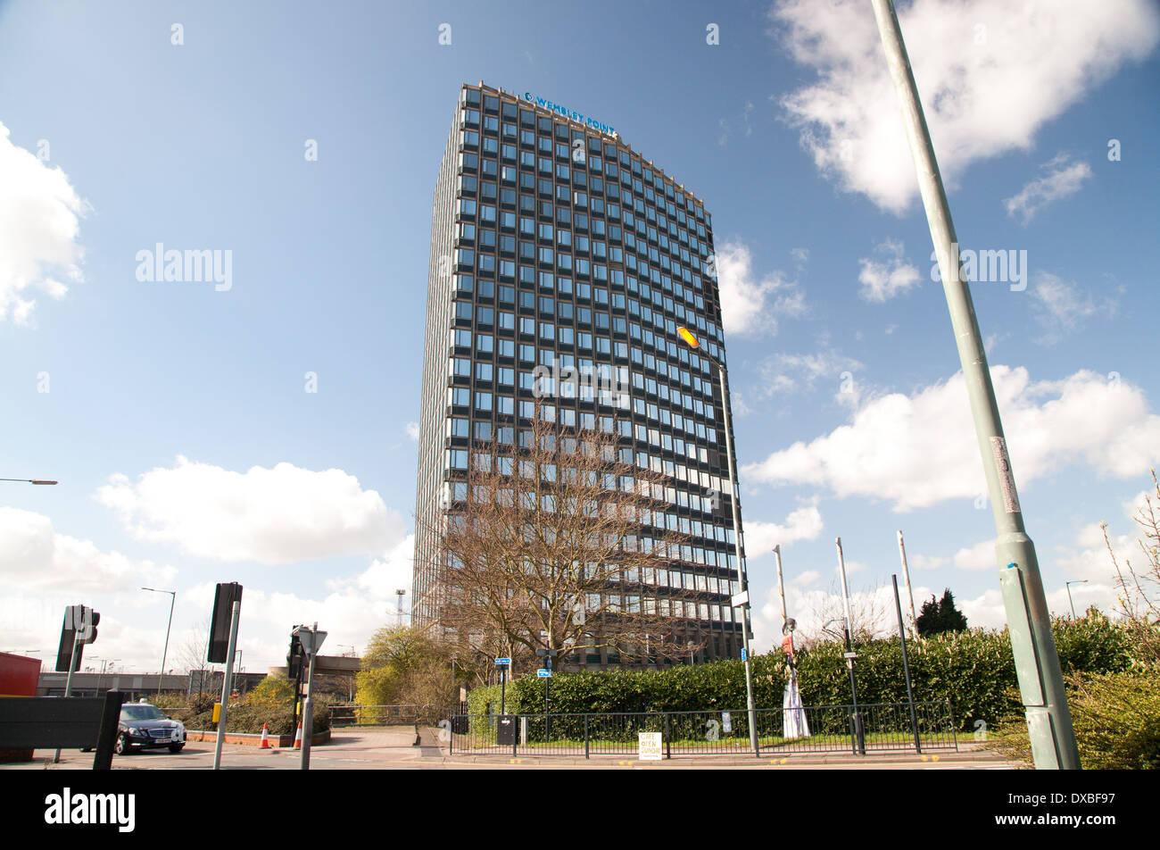 Wembley Point building in North West London, UK Stock Photo - Alamy
