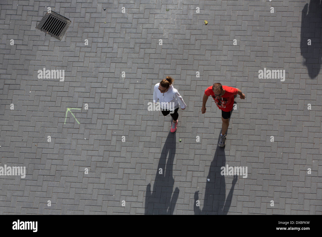 People and shadows Stock Photo - Alamy