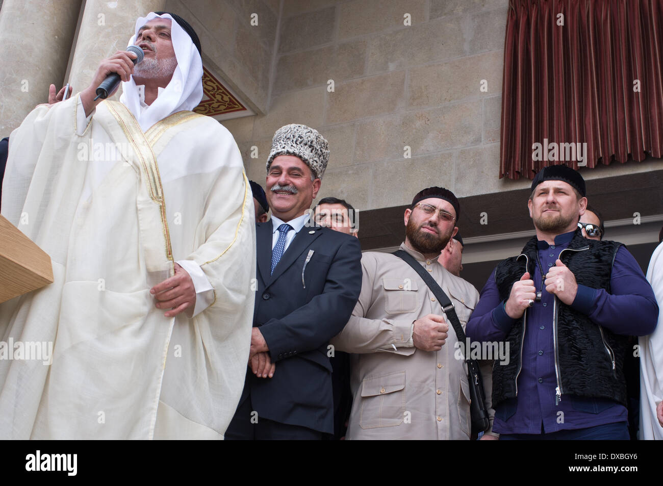 Jerusalem, Israel. 23rd Mar, 2014. Religious and political dignitaries ...