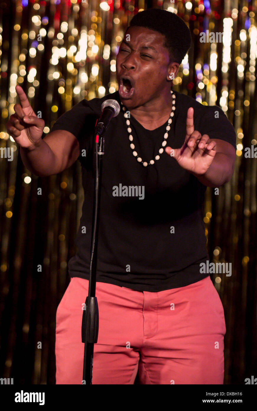 Austin, Texas, USA. 21st Mar, 2014. JANAE JOHNSON from Boston ...