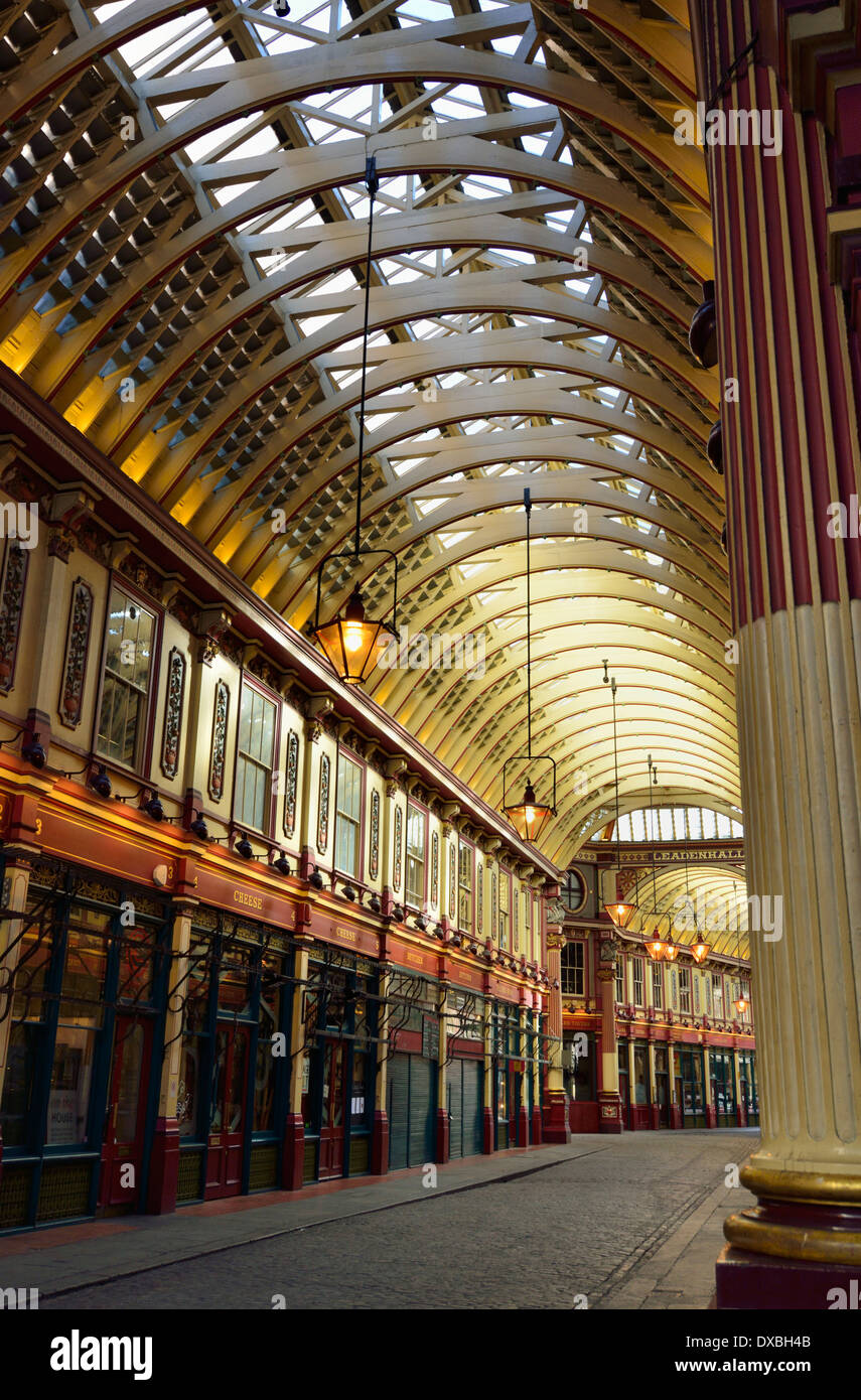 Leadenhall Market, Gracechurch Street ,City of London, United Kingdom ...