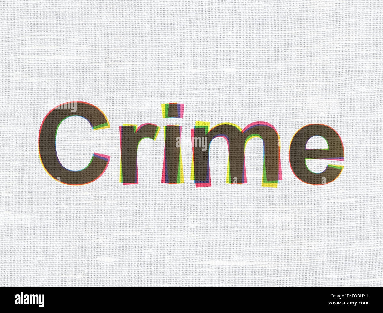 Security concept: Crime on fabric texture background Stock Photo - Alamy