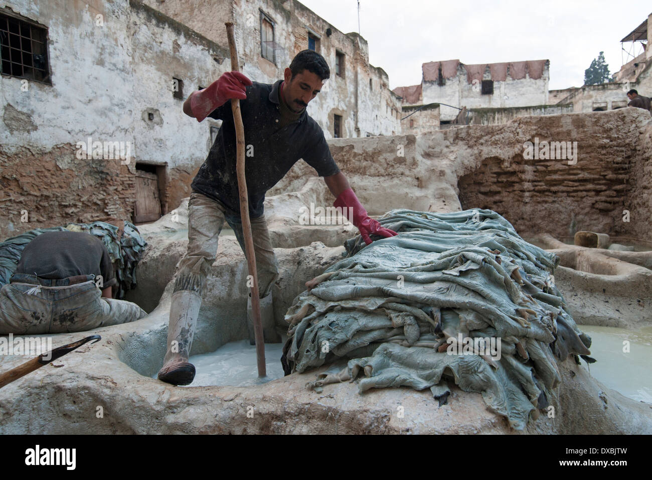 Tannery colors hi-res stock photography and images - Alamy