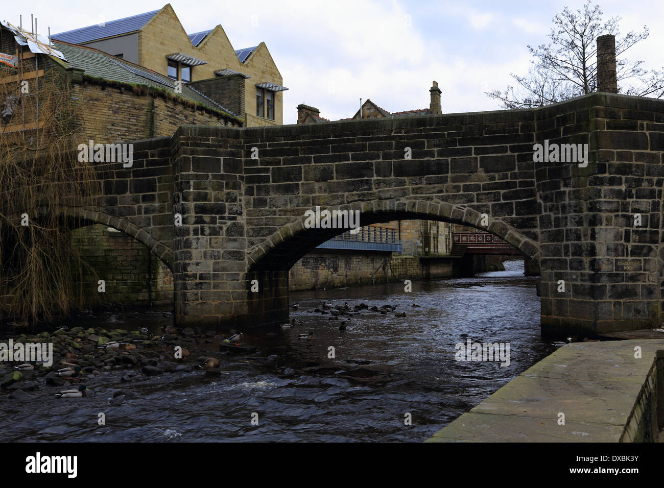 Hebden Bridge Town Centre Stock Photos & Hebden Bridge Town Centre ...