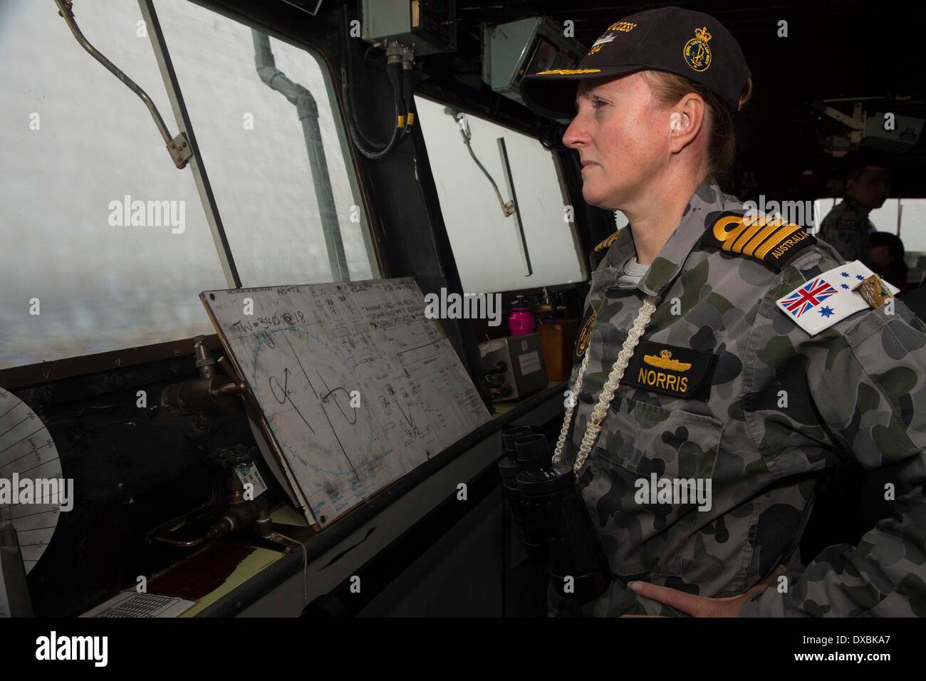 Southerrn Indian Ocean. 23rd March, 2014. Photo released by the ...