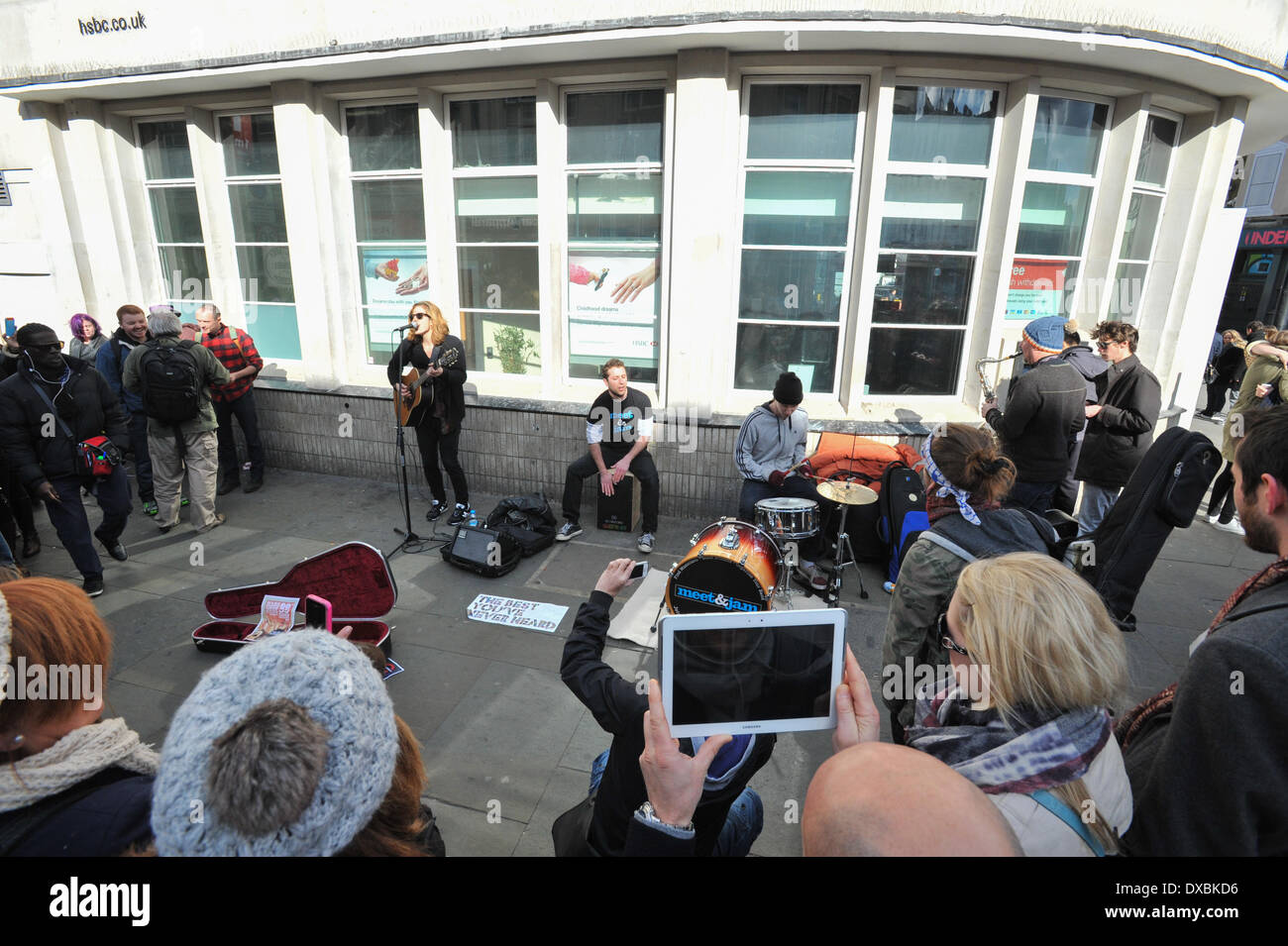 Busking protest camden hi-res stock photography and images - Alamy